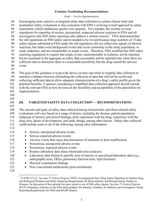 FDA GUIDANCE: Safety Data Collection For Late Stage Premarket And ...