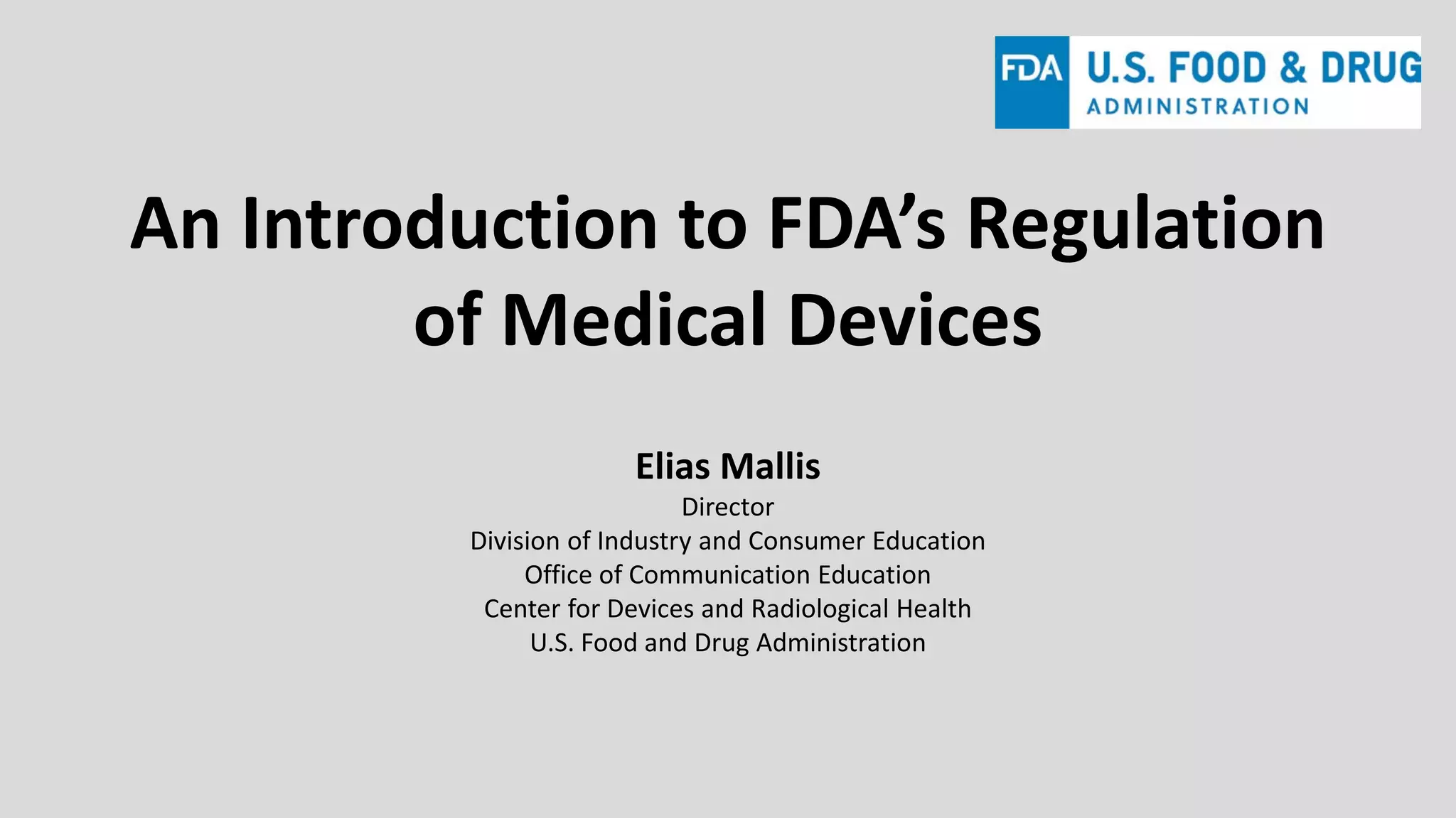 FDA Guidelines for Medical Devices.pdf