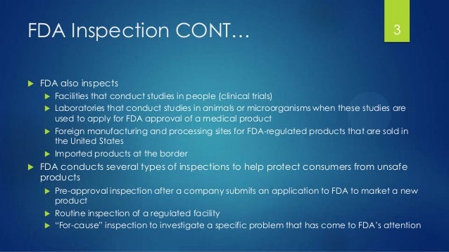 FDA Inspection In India (2005 - 2012)