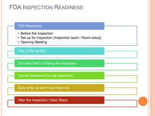 FDA Inspection Readiness.pptx