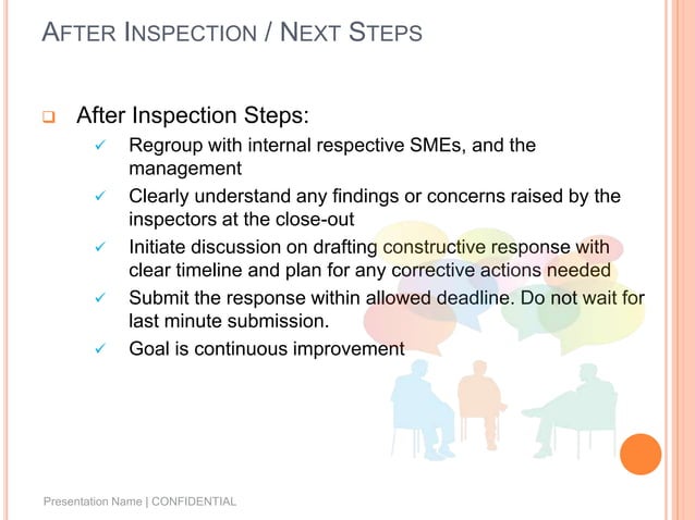 FDA Inspection Readiness.pptx | Recalls | Consumer Issues