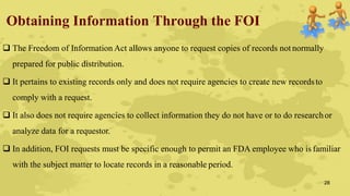 Indusrty and Fda liasions | PPTX