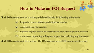 Indusrty and Fda liasions | PPTX