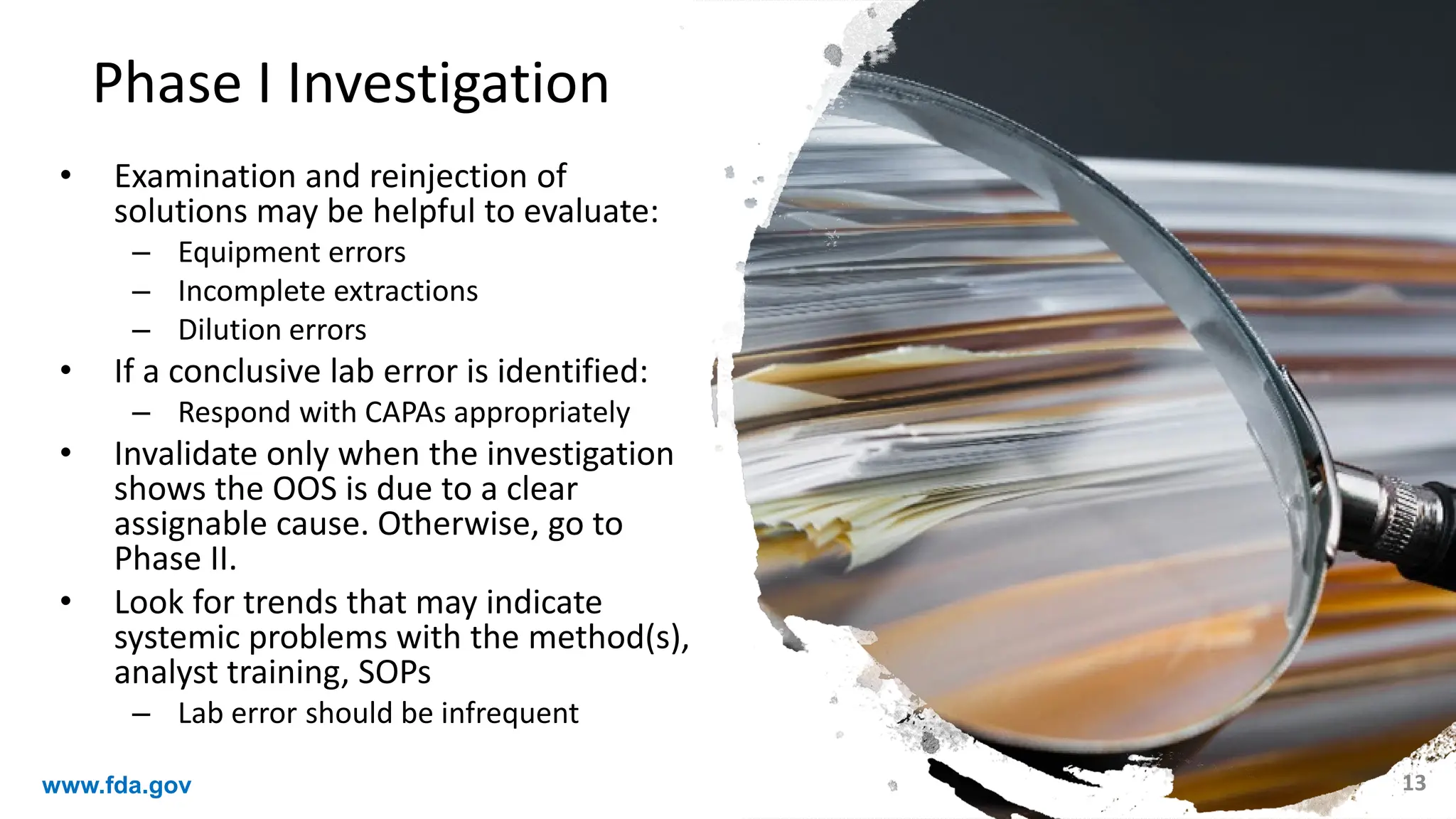 FDA OOS investigation India (Out of Specifications).pdf