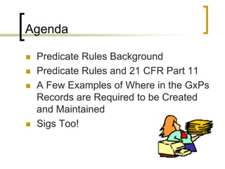 Fda Pred Rules | PDF