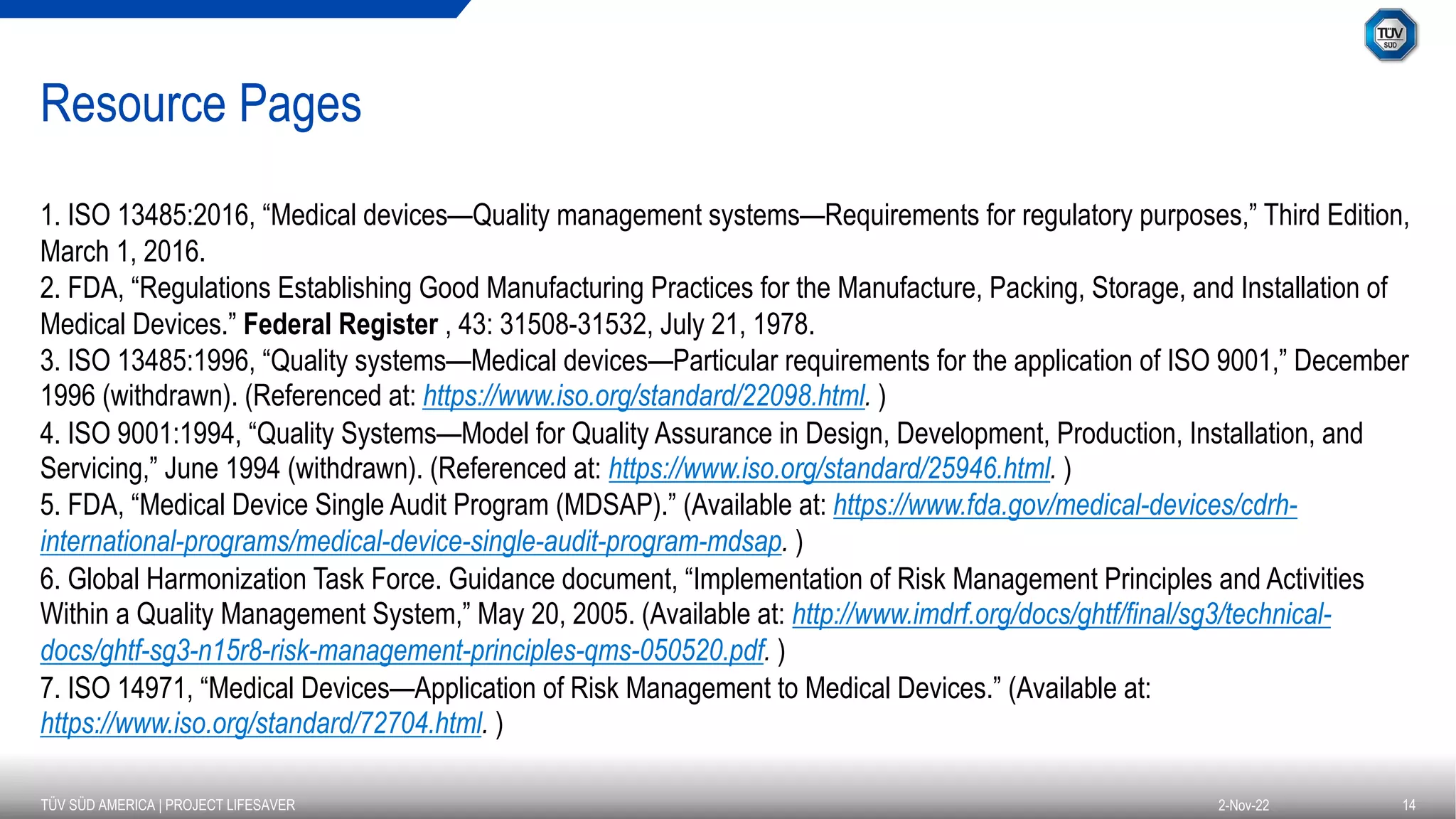 QMSR Harmonization: The Future of FDA's Quality Management System ...