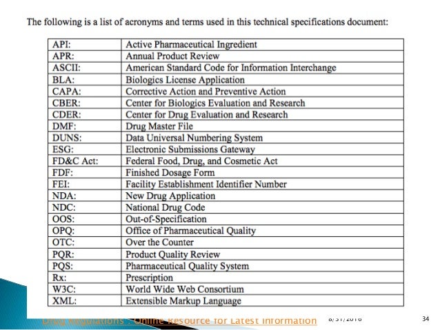 US FDA Quality Metrics Technical Conformance Guide US FDA Quality Metrics Technical Conformance Guide