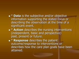 Focus Charting (FDAR) | PPT