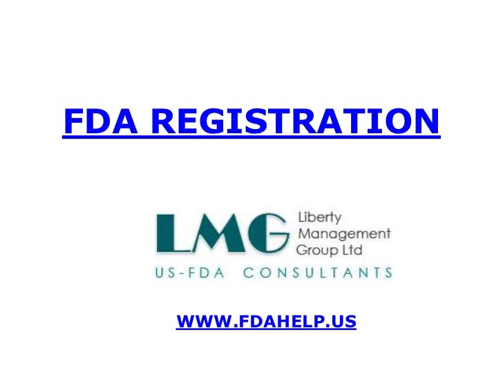 Fda registration