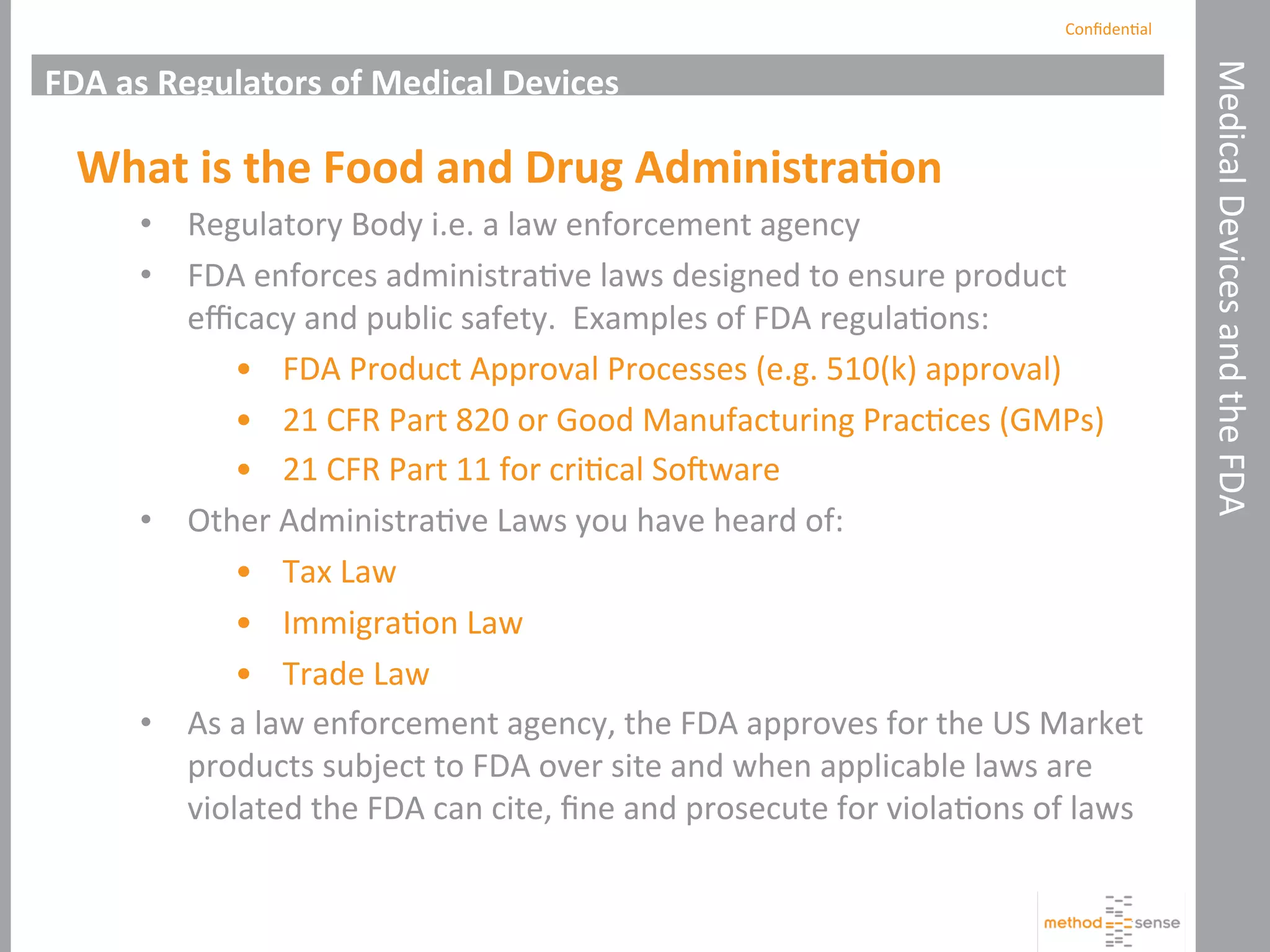 FDA Regulations and Medical Device Pathways to Market | PDF