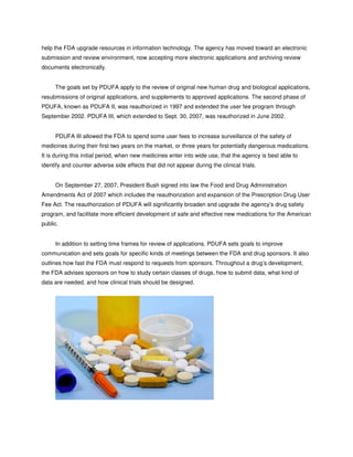 FDA’s drug review process | PDF