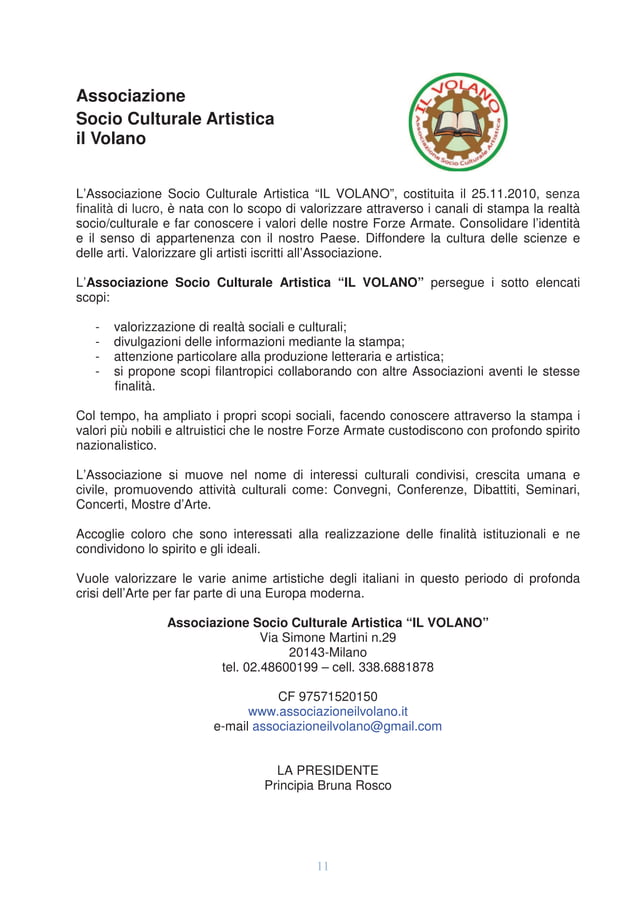 Associazione Il Volano | PDF