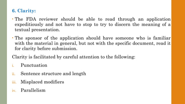 Data Presentation for FDA Submission ppt.pptx | Pharmaceutical Industry ...
