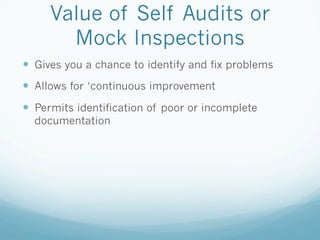 Fda validation inspections | PDF