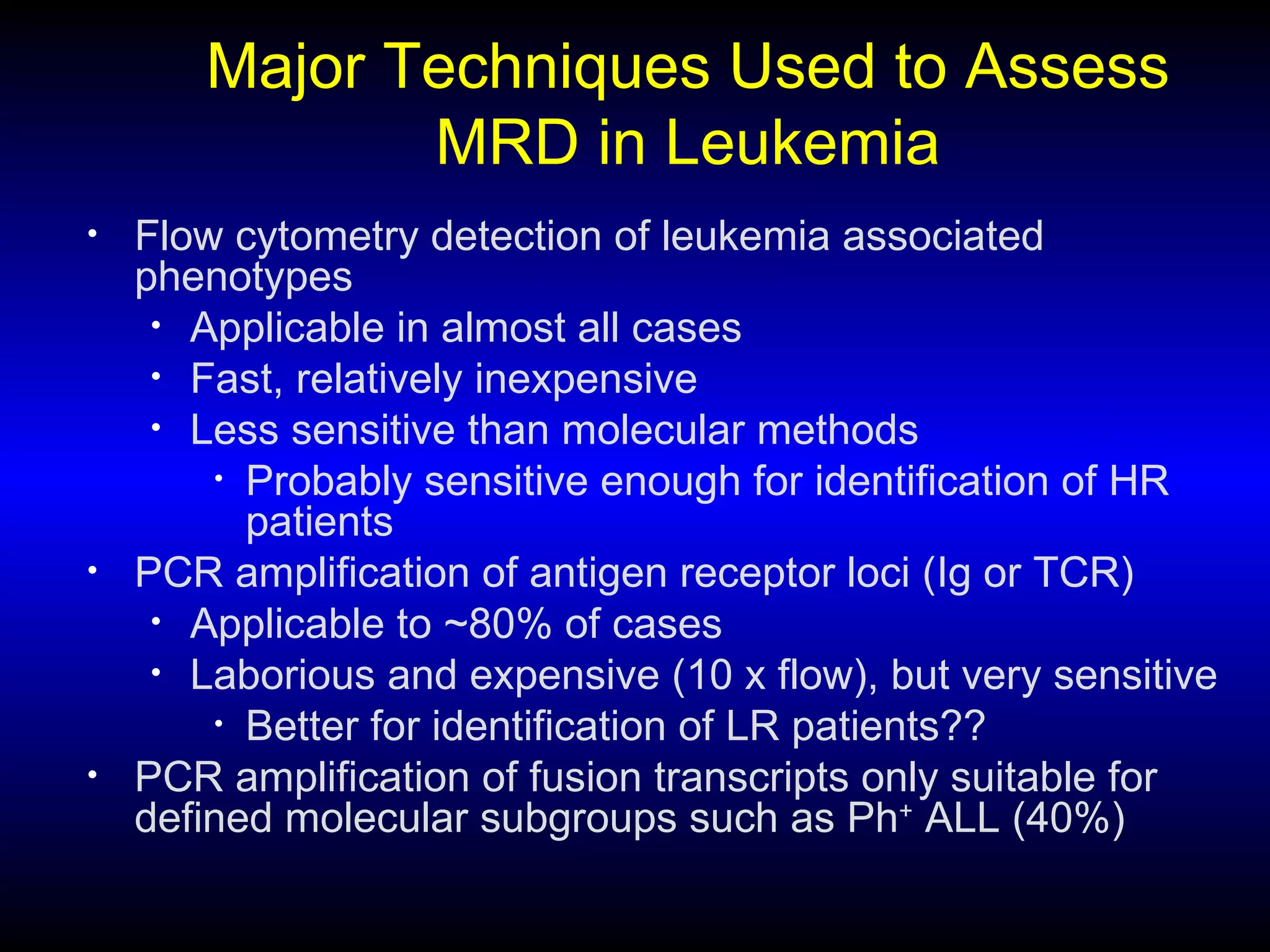 Acute Lymphoblastic Leukemia | PPT