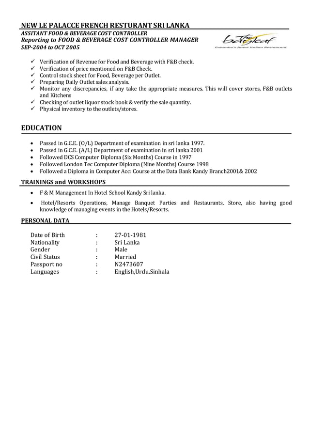 mahesh cv New | PDF