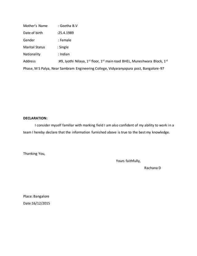 Rachana Resume | PDF