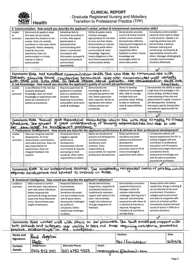 Kate Beatty Reference-2 | PDF