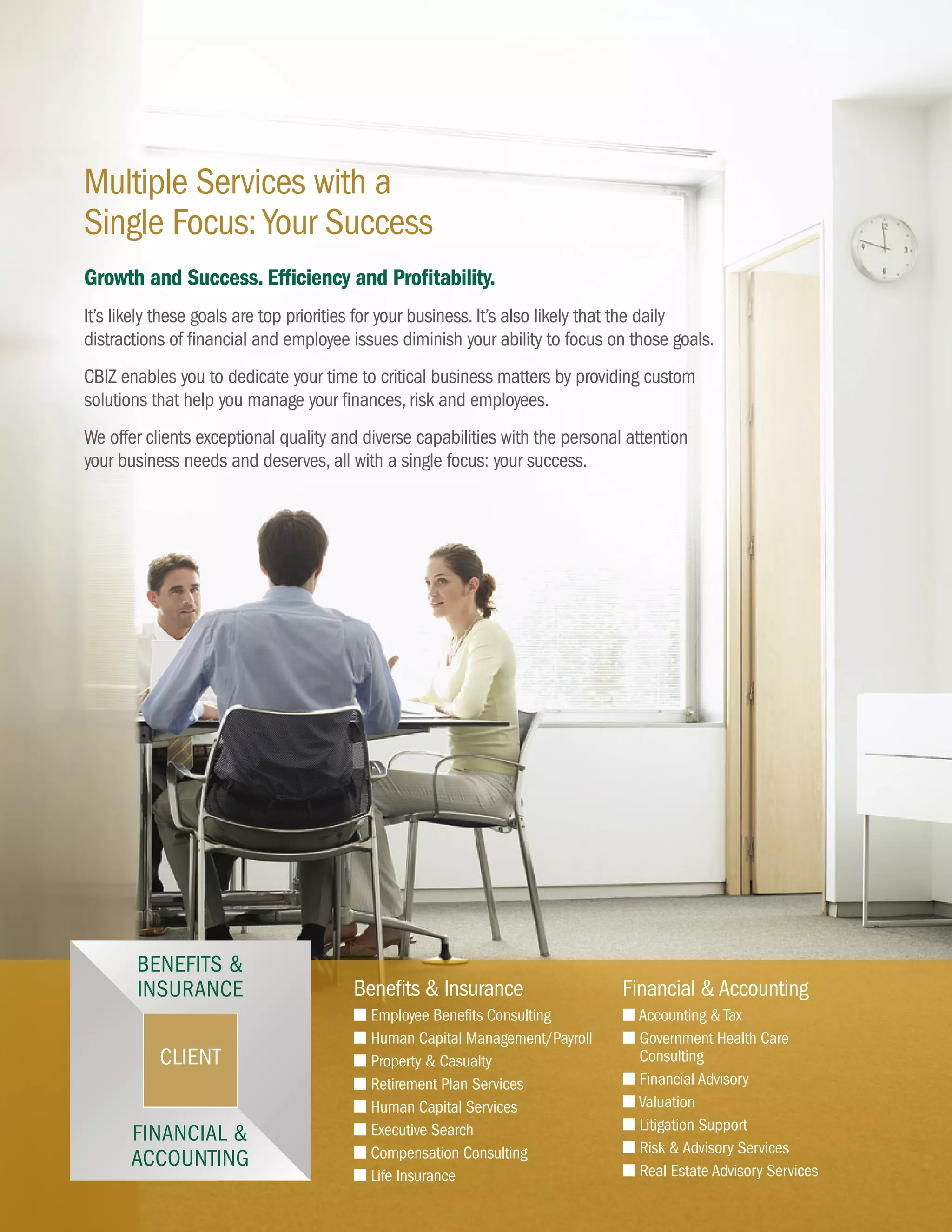 CBIZ Corporate Overview | PDF