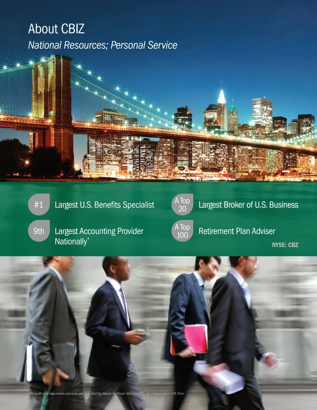 CBIZ Corporate Overview | PDF
