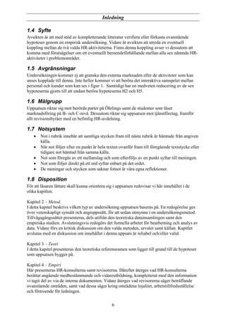 C-uppsats Företagsekonomi | PDF