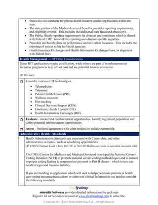 free mHealth Checklist | PDF