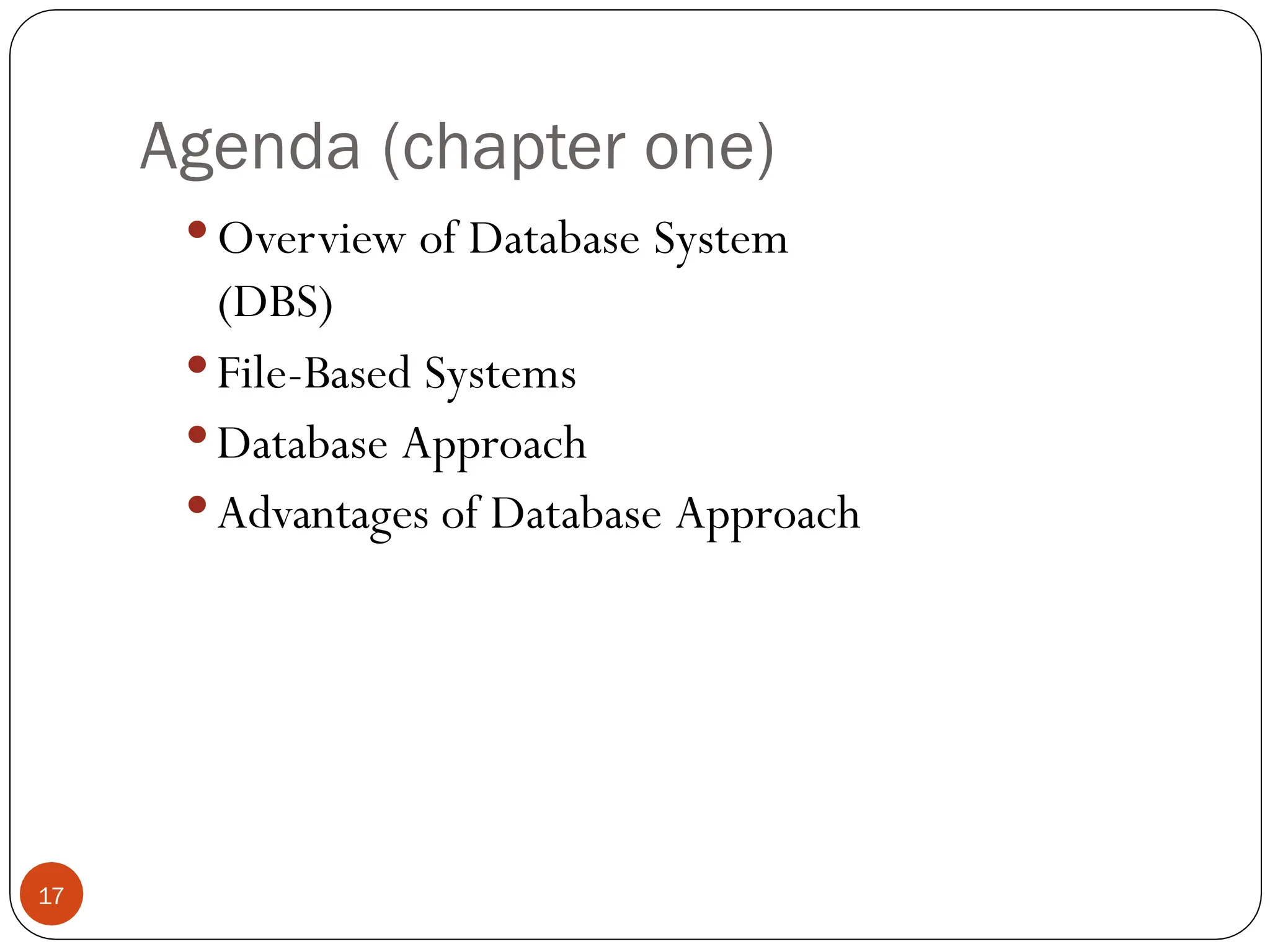 Fundamentals of Database System Course Overview & Chapter 1.pptx