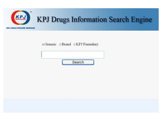 Fdb web based search system | PPTX