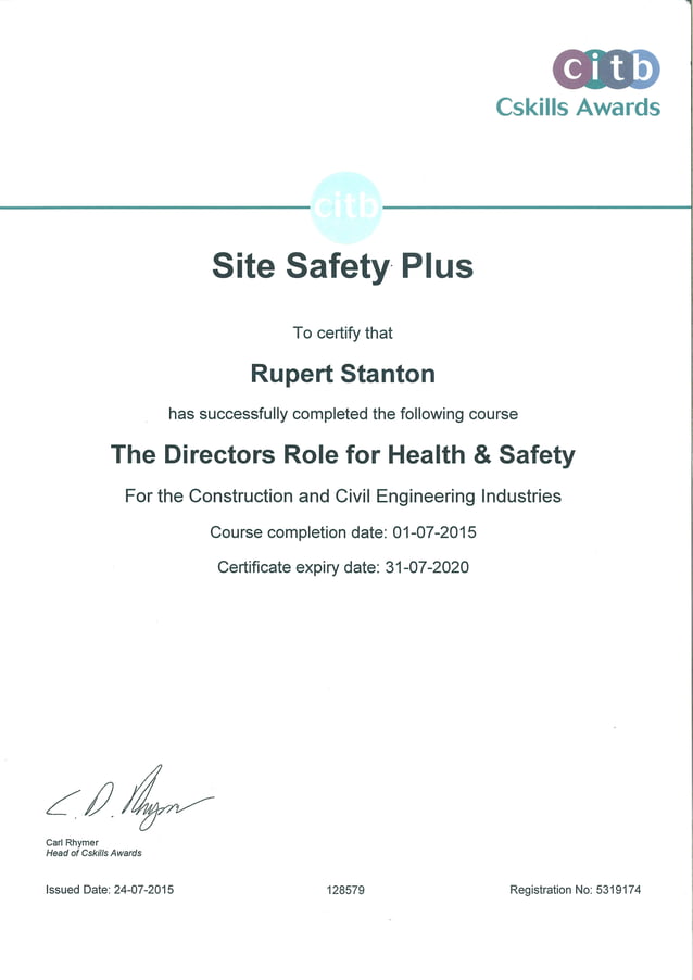Directors Health & Safety | PDF