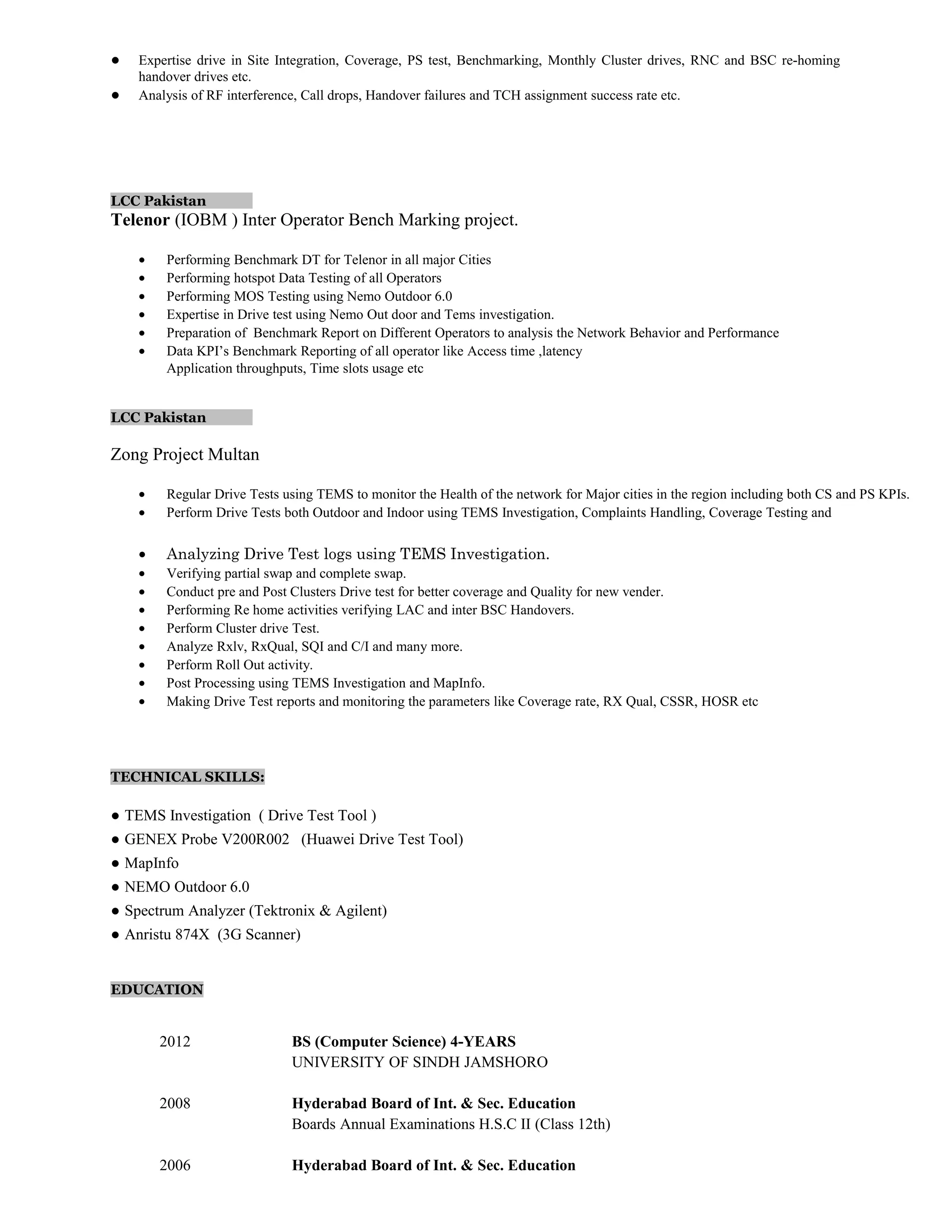 Mustafa Iqbal Cv | PDF