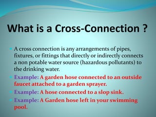 CROSS-CONNECTION POWER POINT 3 | PPTX