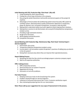 Whole Client Handling Process | PDF