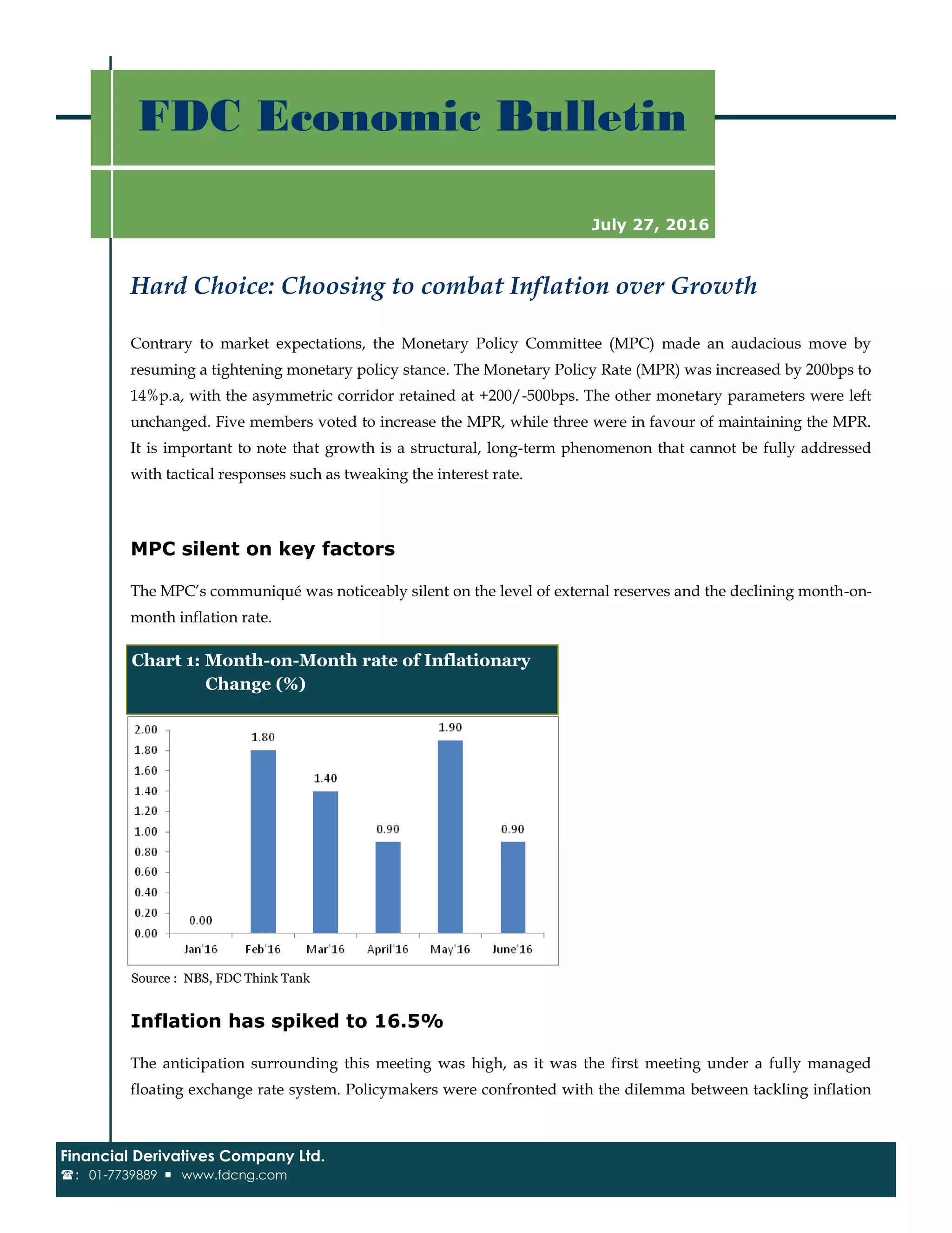 FDC Economic Bulletin | PDF