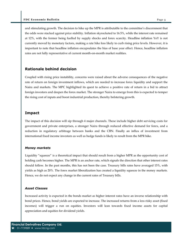 FDC Economic Bulletin | PDF
