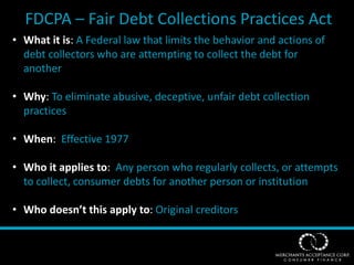 Fdcpa pp | PPTX