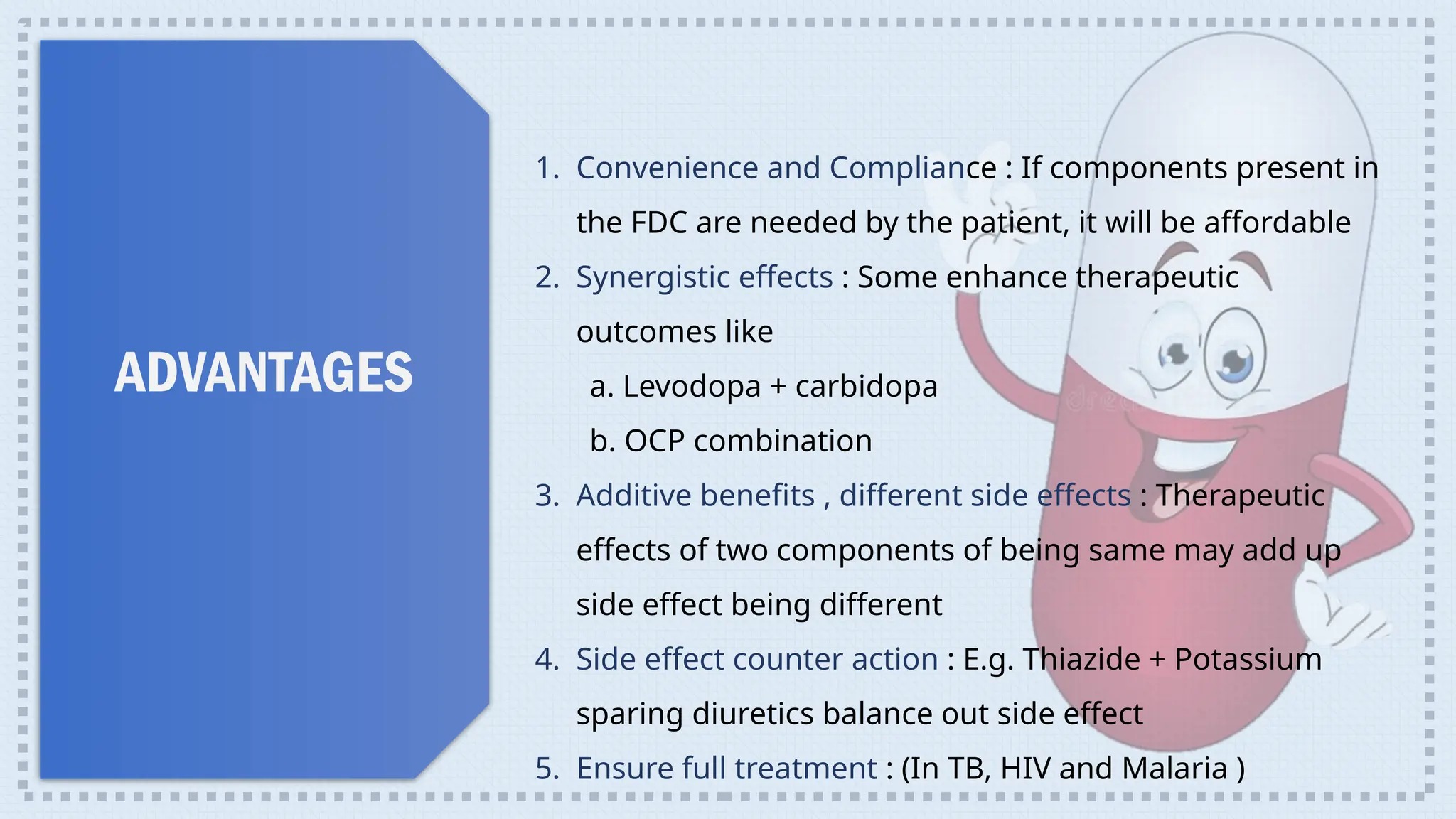 FIXED DOSE COMBINATION PHARMACOLOGY.ppt