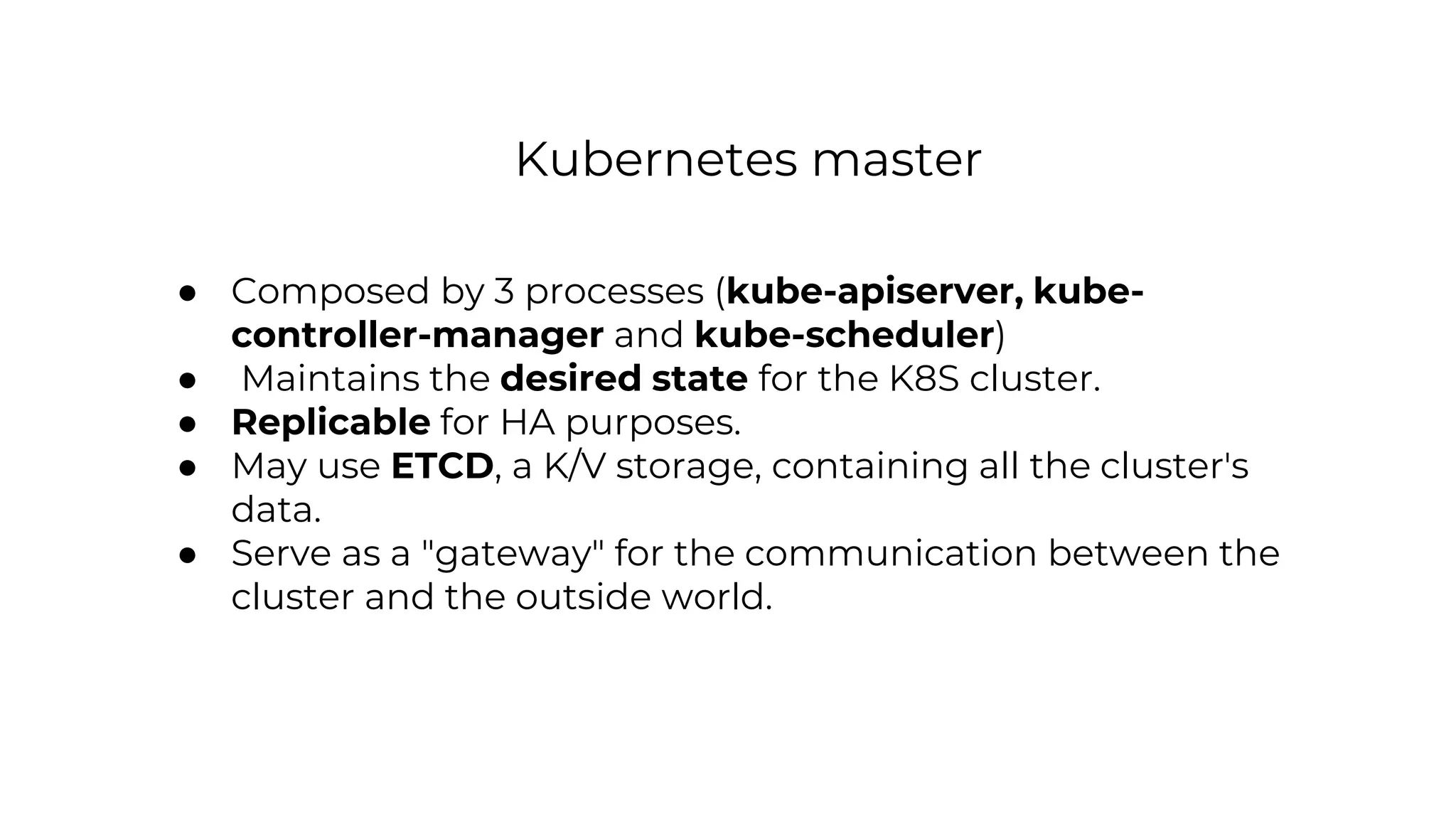 First steps with kubernetes | PPTX