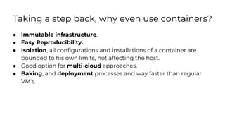 First steps with kubernetes | PPTX