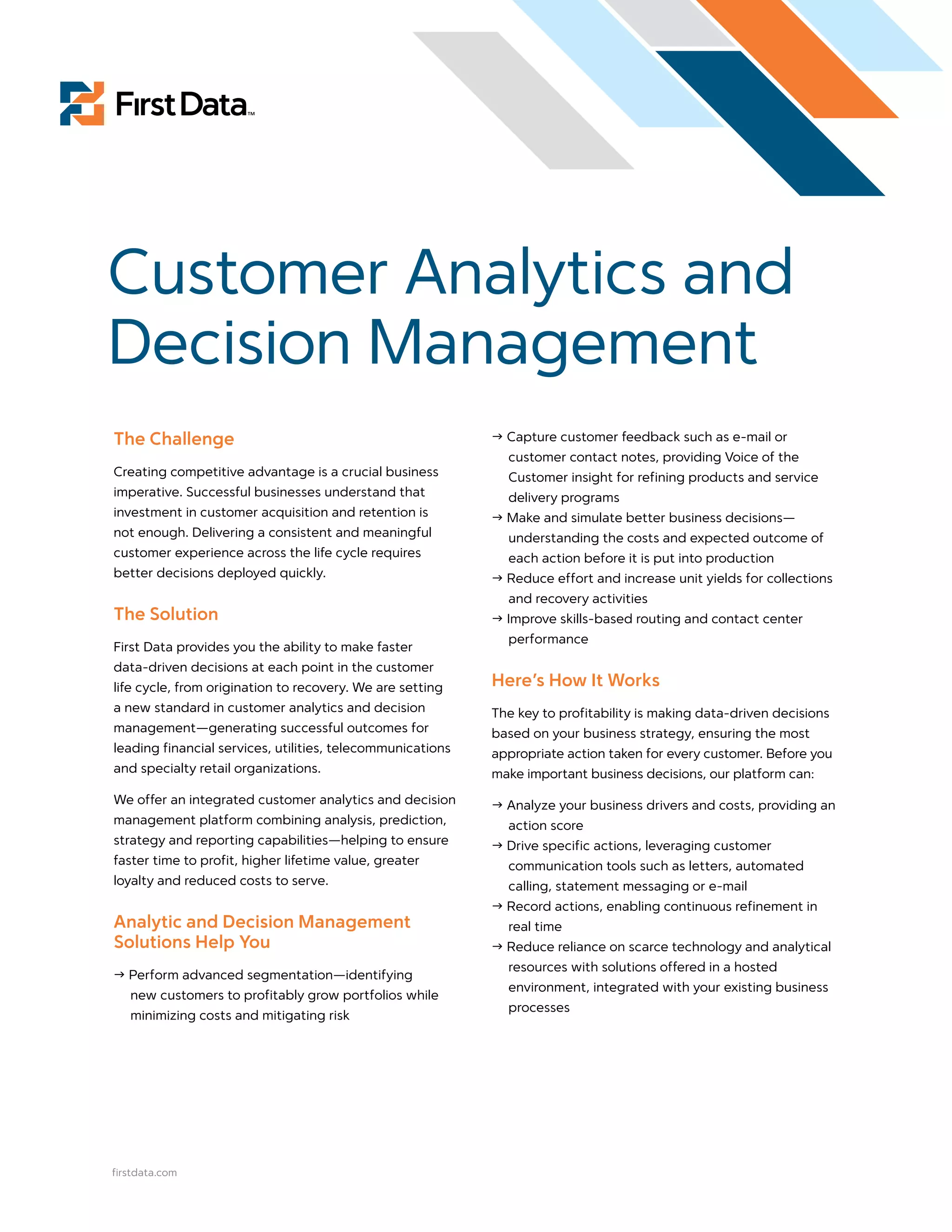 Fd Customer analytics | PDF