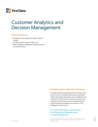 Fd Customer analytics | PDF