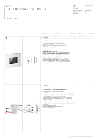 Grohe F-digital deluxe | PDF