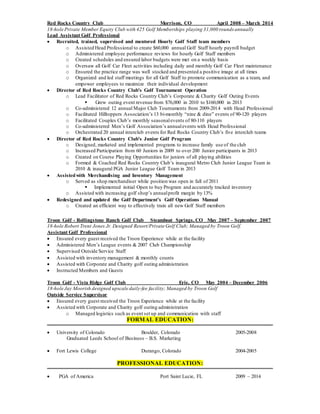 Kirby Lee, PGA Linked In Resume | DOCX