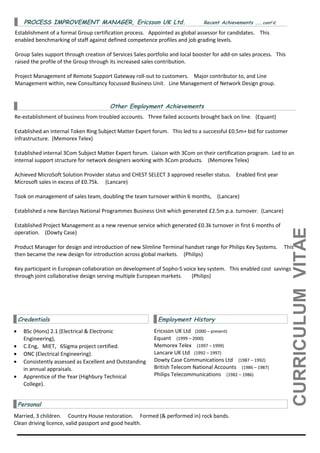 Steve Smith CV 412160 | DOC