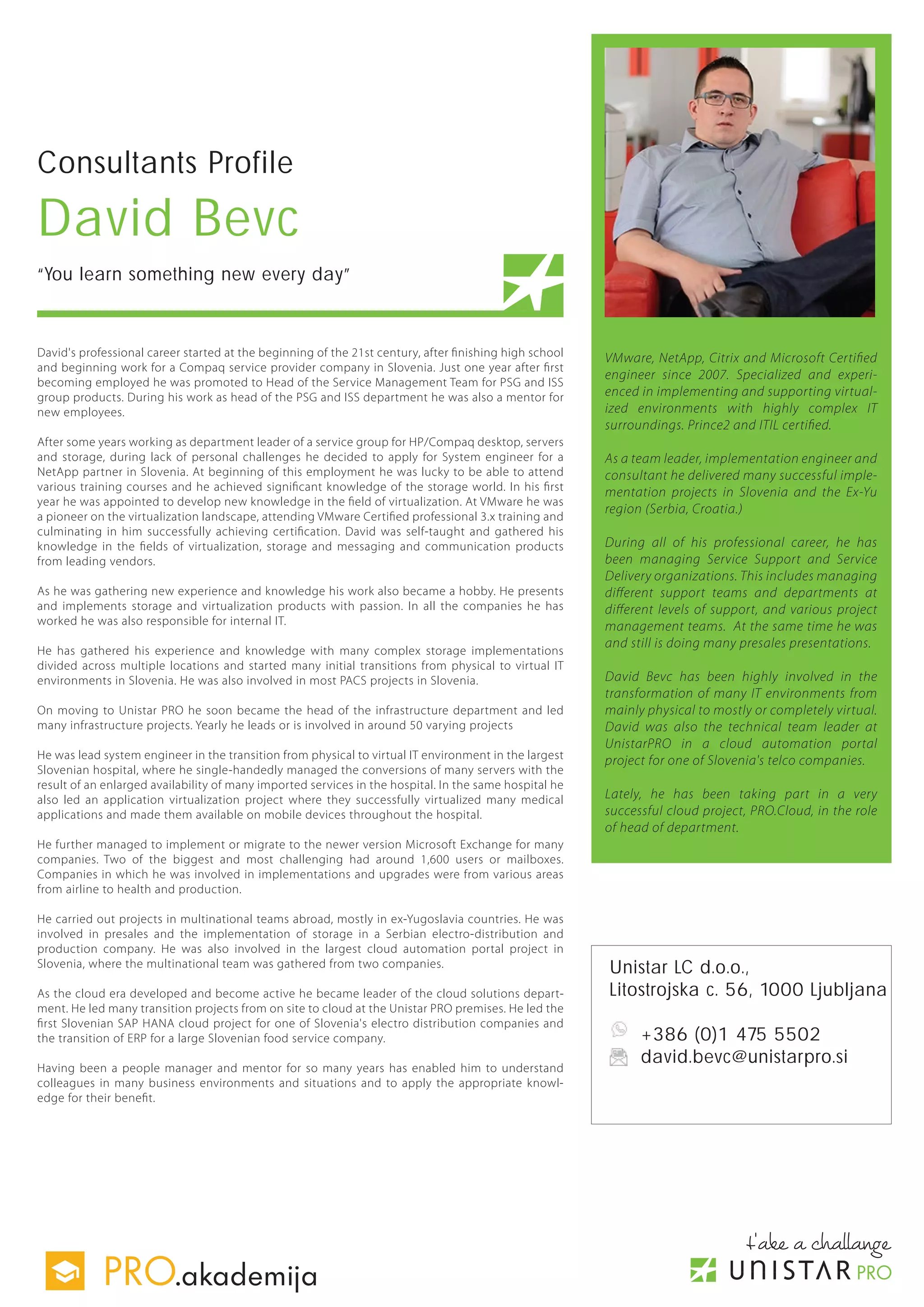 David Bevc | PDF