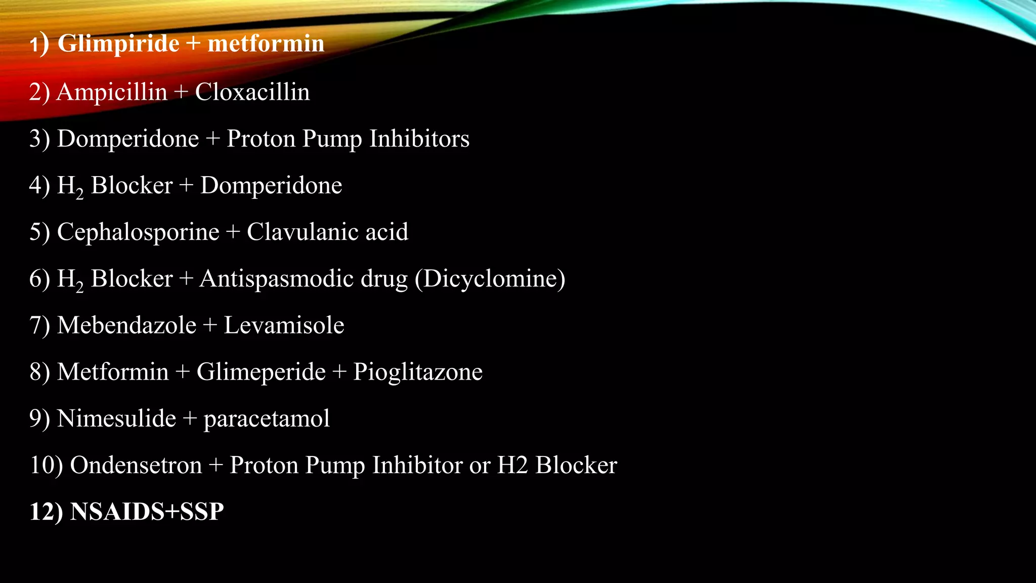Fixed Dose Drug Combination (FDDC) | PPTX