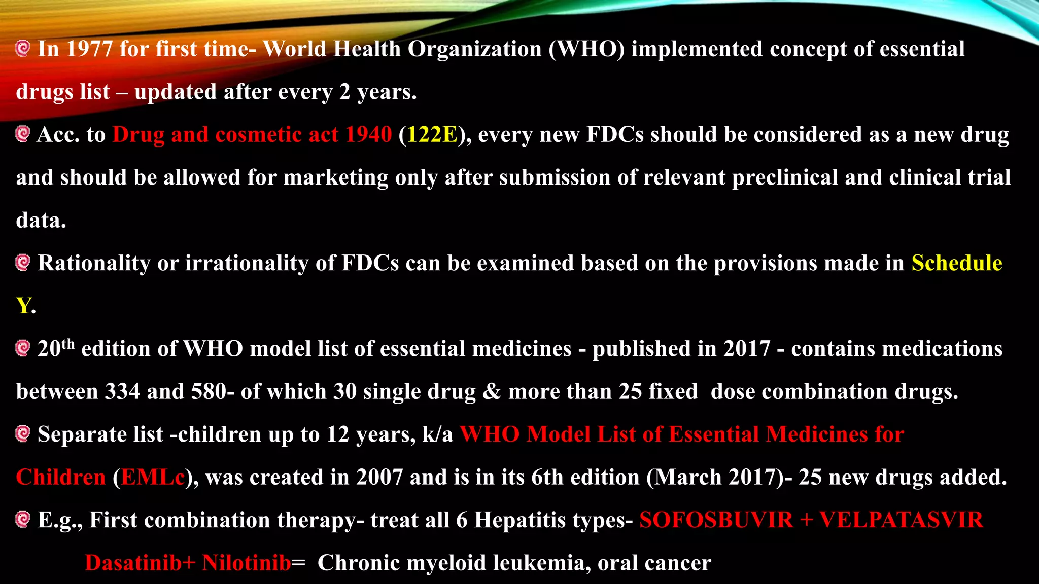 Fixed Dose Drug Combination (FDDC) | PPTX