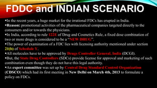 Fixed Dose Drug Combination (FDDC) | PPTX