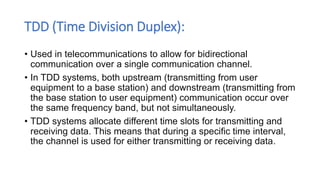 FDD (Frequency Division Duplex).pptx enng | PPTX