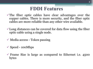 Fddi seminar | PPTX | Computer Networking | Computing
