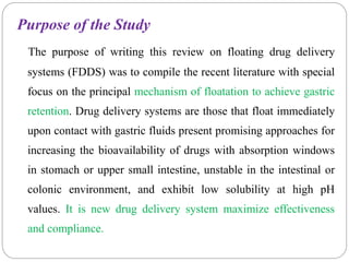Floating Drug Delivery System(FDDS).pptx